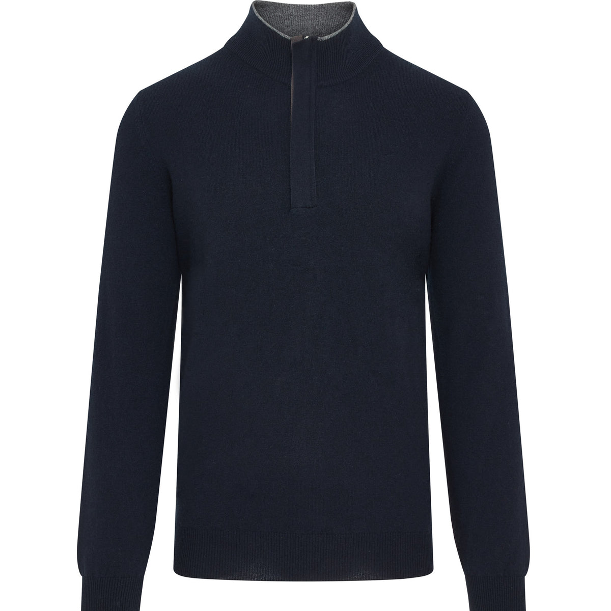 Zattura Concealed Quarter Zip Jumper 55107/19675/598 (Navy) – Union 22